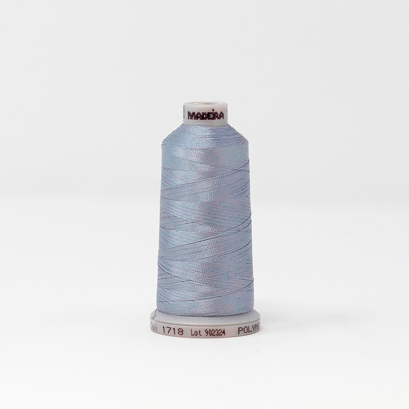 Madeira 9191718 POLYNEON NO.40 1000m Embroidery Thread - Overcast Gray ...