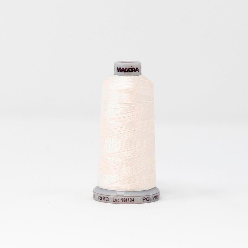 Madeira 9191803 POLYNEON NO.40 1000m Embroidery Thread -Cream White ...