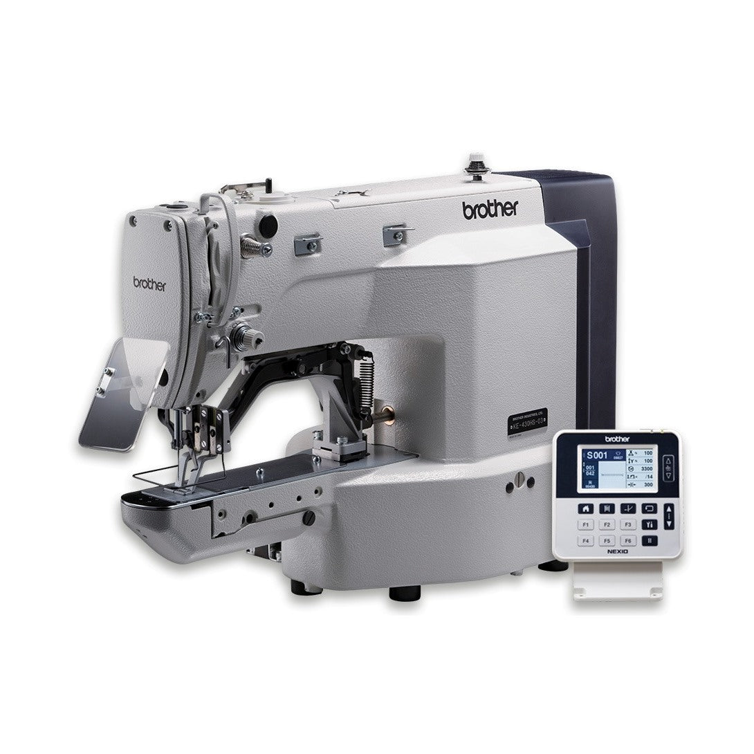 Brother KE-430HS Electronic Direct Drive Lockstitch Bar Tacker for Med ...
