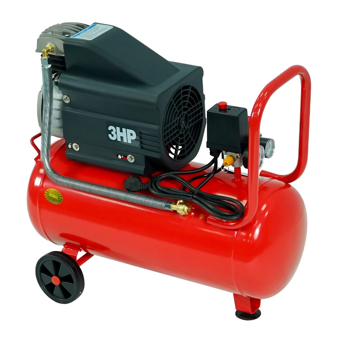 MT 90280007 LW2508 3 HP Oil-Free Silent Air Compressor 3 HP – www ...