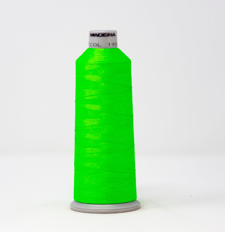 Madeira 7181950 POLYNEON GRS NO.40 5000m Embroidery Thread-Fluorescent ...